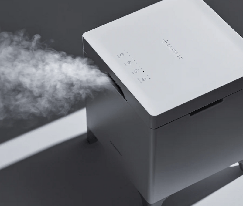 Carepod Cube X50 - Warm + Cool Mist Stainless Steel Humidifier